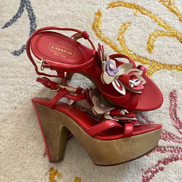 Coach | Shoes | Vintage Coach Heels | Poshmark